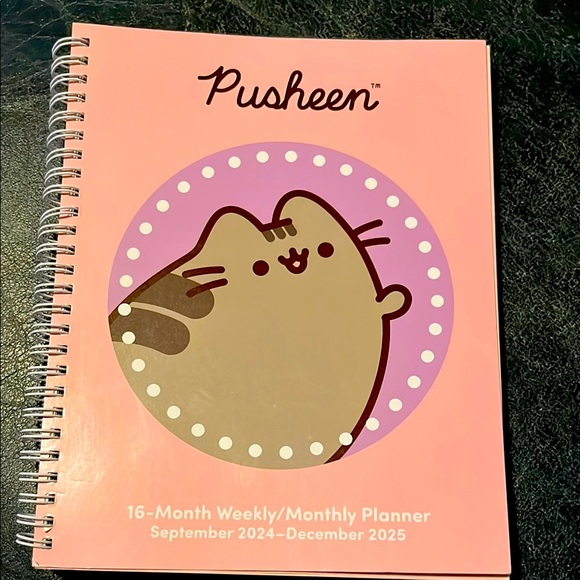 Pusheen | Office | Pusheen 6 Month Weekly 225 Planner With Stickers ...